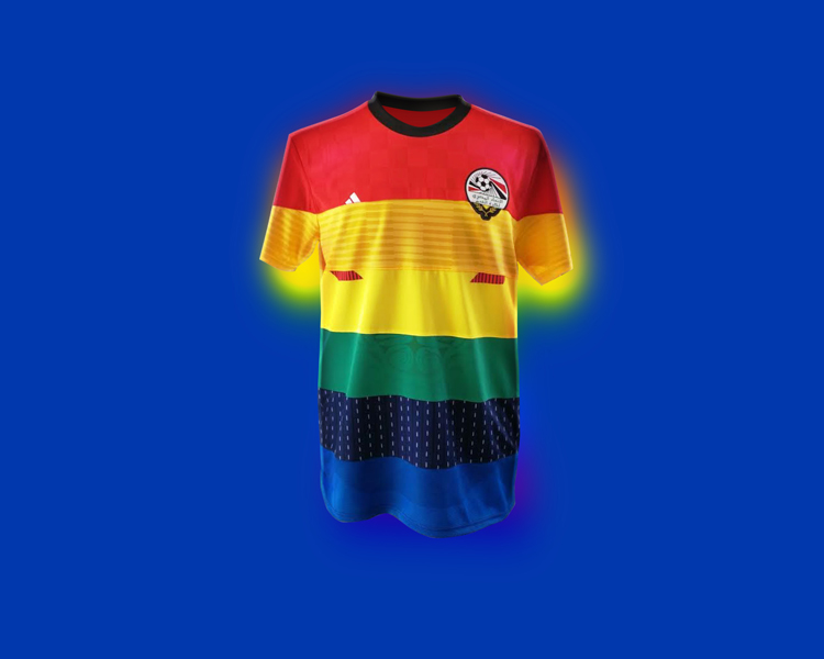 Colourful football jerseys to raise money for LGBT+ charities - Design Week
