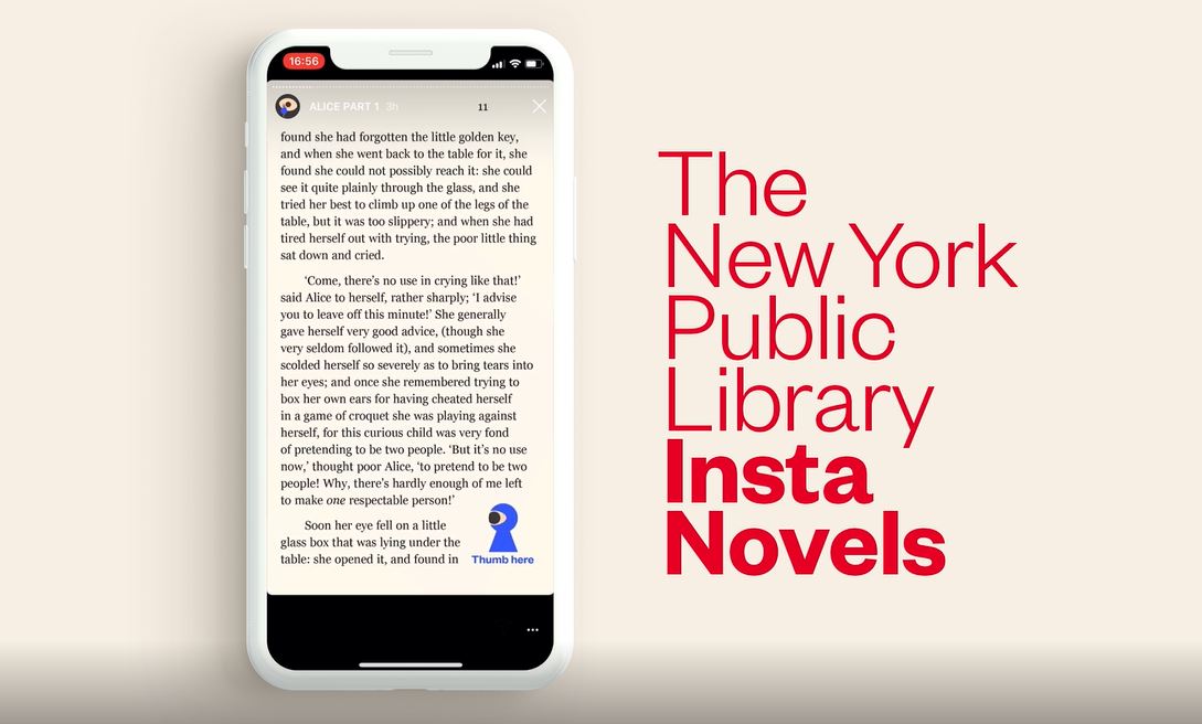 New York Public Library and Mother turn Instagram into digital ...