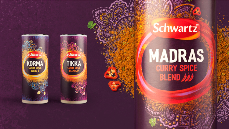 Schwartz spice brand goes transparent in redesign - Design Week