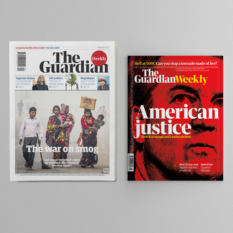The Guardian Weekly redesigns to become a “global” news magazine ...