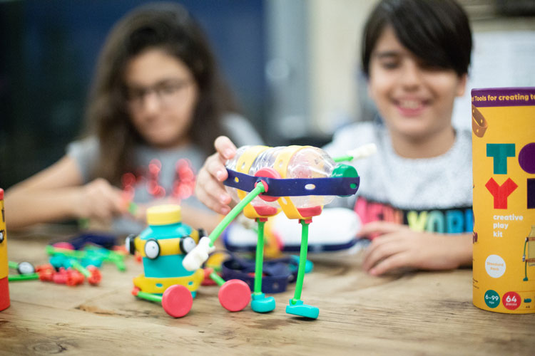 New play kit without rules lets children create their own toys from ...