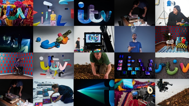 ITV lets 52 creatives mess around with its logo for new on-air look ...