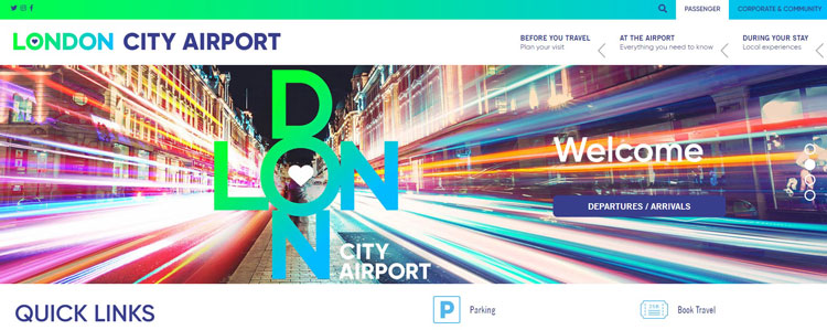 London City Airport rebrands to reflect rise in leisure flyers - Design ...