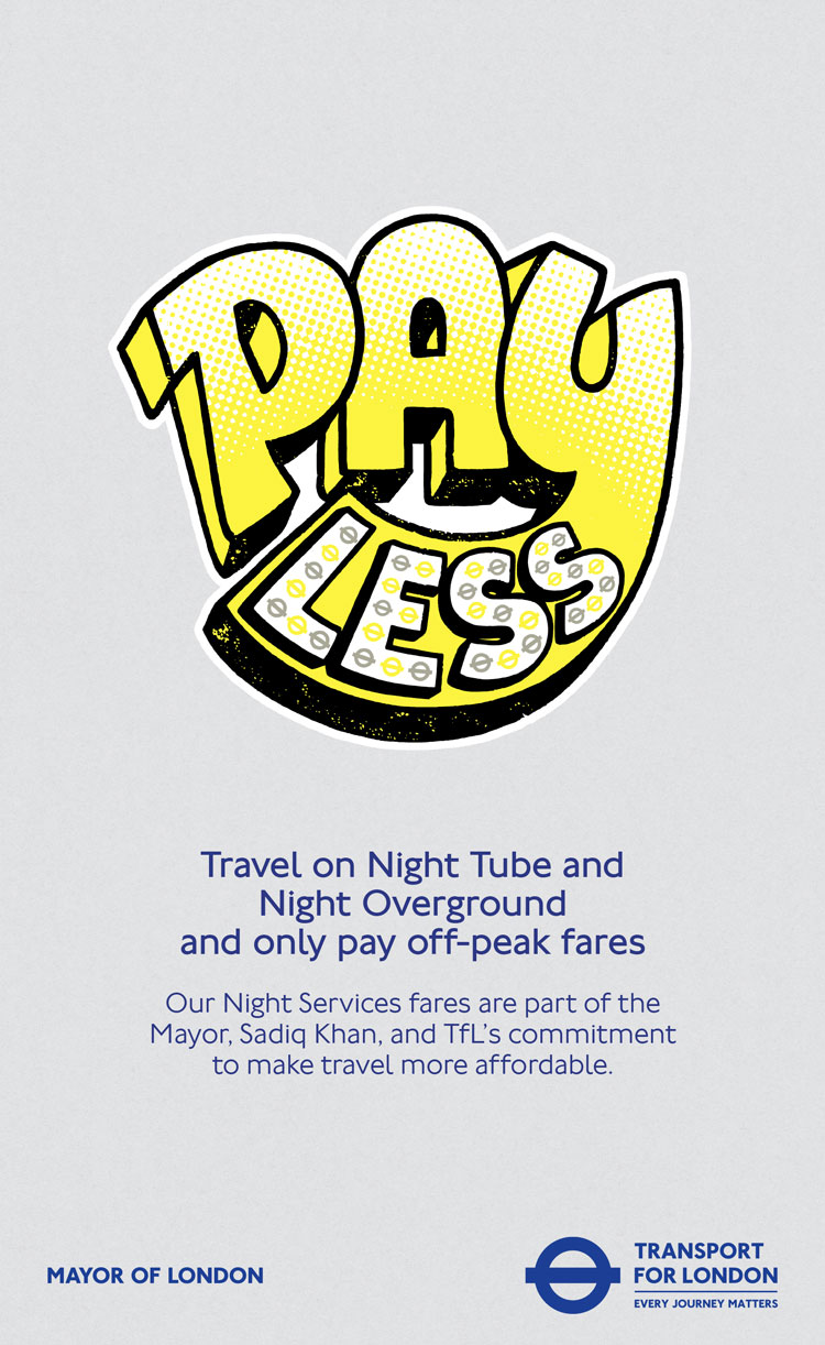 Transport for London launches illustrative fares campaign - Design Week