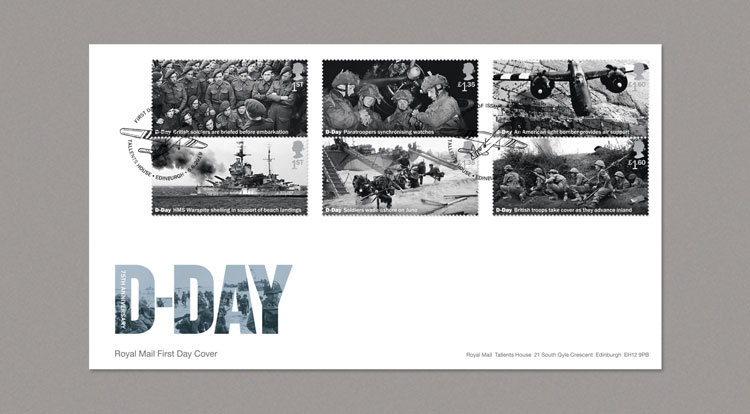 Royal Mail releases stamps to mark 75 years since D-Day - Design Week