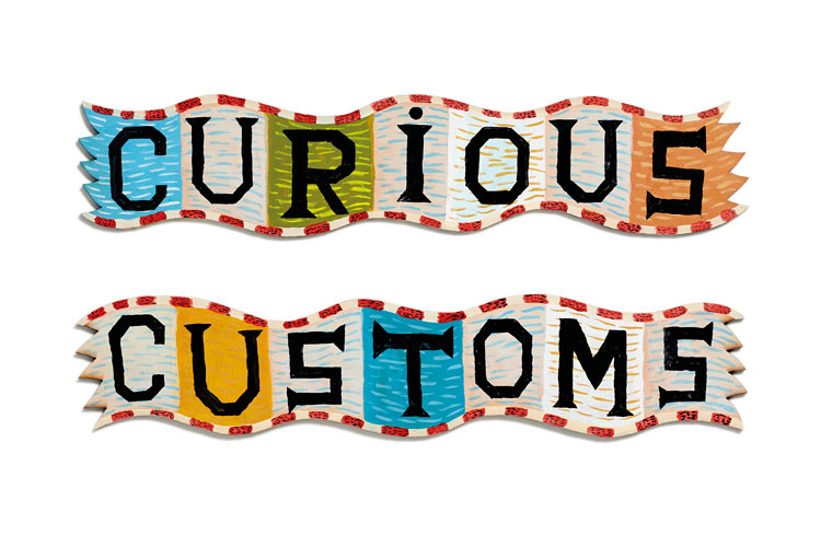 Royal Mail reveals stamp series which celebrates “curious” UK customs ...