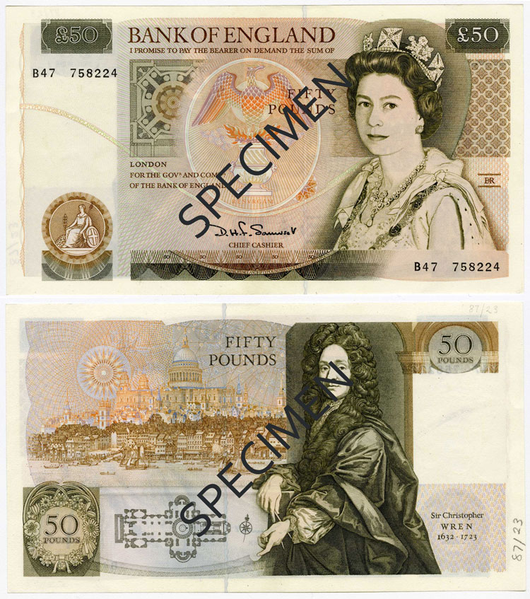 How the £50 note has changed throughout its history - Design Week