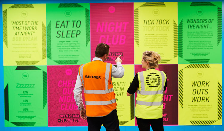 This installation seeks to improve nightshift workers’ health - Design Week