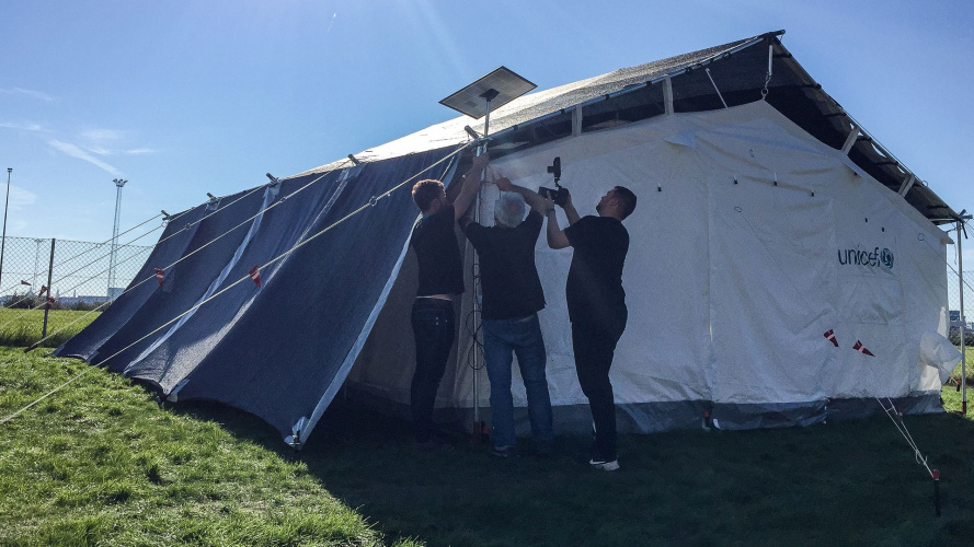 Designing for disaster: how UNICEF created a tent to deal with the ...