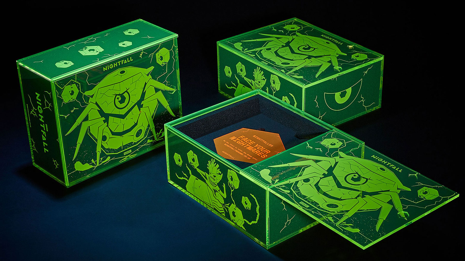 Behind the branding and unboxing of the BBC’s new game, Nightfall ...