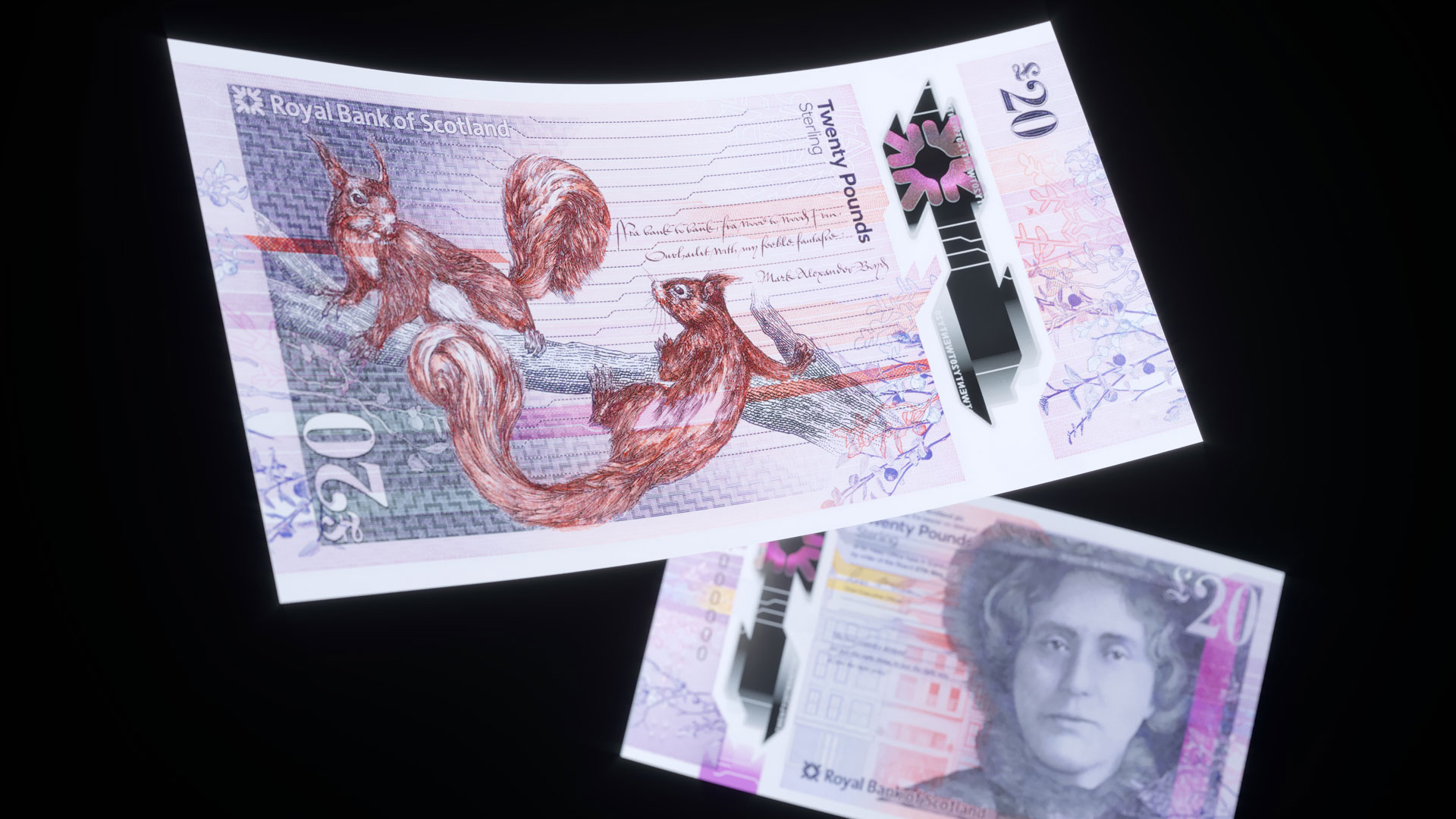 Scotland’s new £20 note shows a “playful” side of the country’s ...