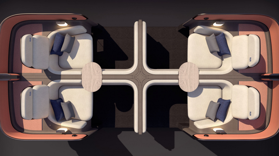 A ride-sharing vehicle designed to fix the “Uber Pool problem” - Design ...