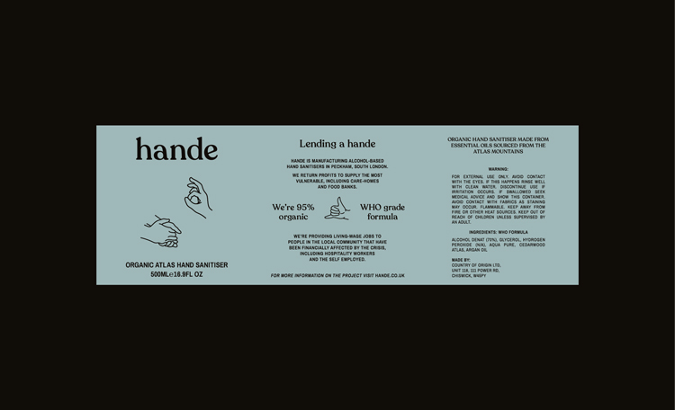Hande is a “playful take” on hand sanitisers - Design Week