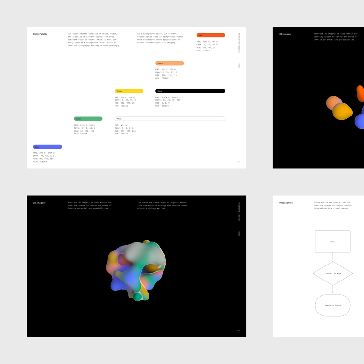 A “radically simple” visual identity for sci-tech company Radix ...