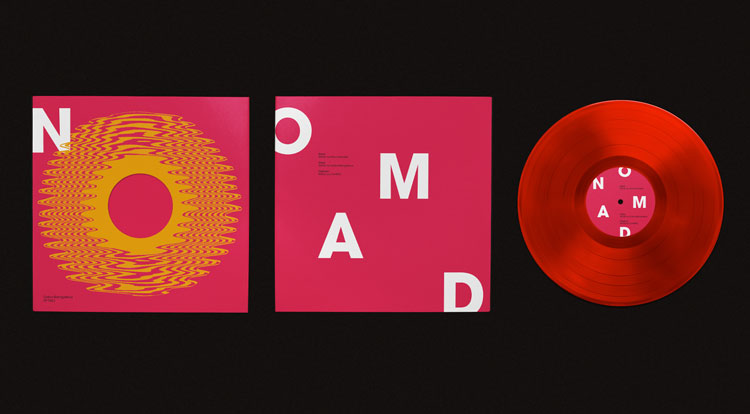 Baxter & Bailey design identity for new classical-electronic music label Nomad - Design Week