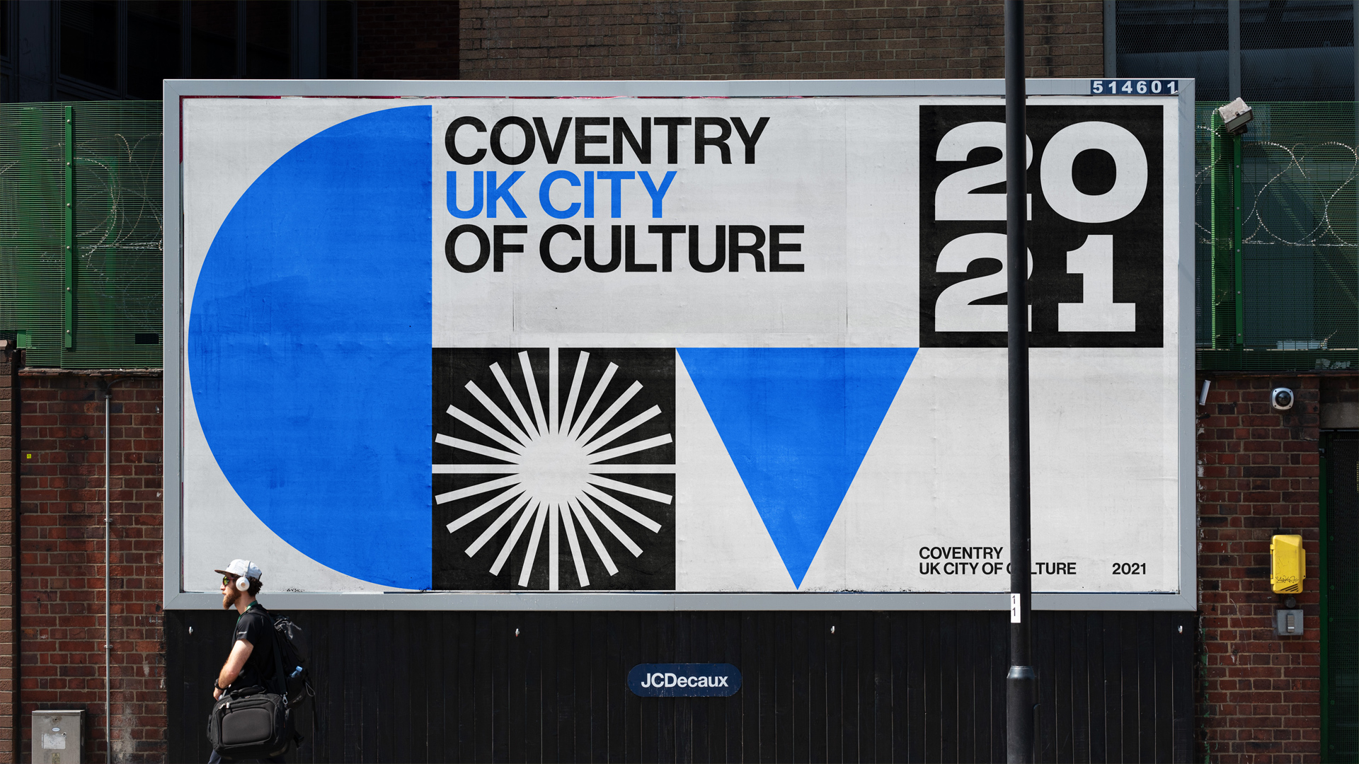 Coventry’s City of Culture 2021 branding is a “Brutalist blue tribute ...