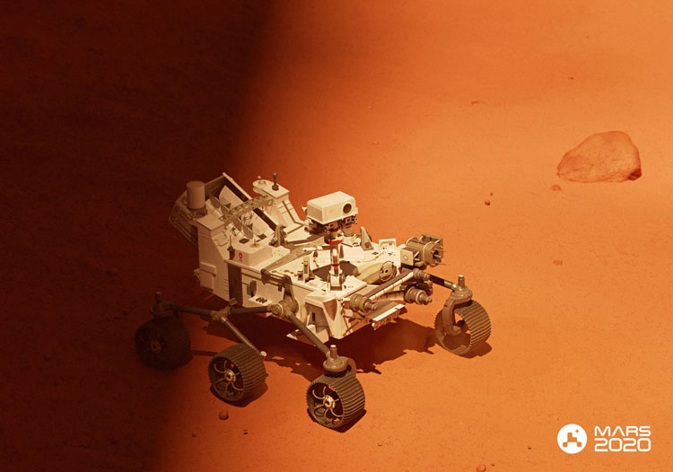 NASA Mars 2020 mission identity celebrates the “legacy of space travel ...