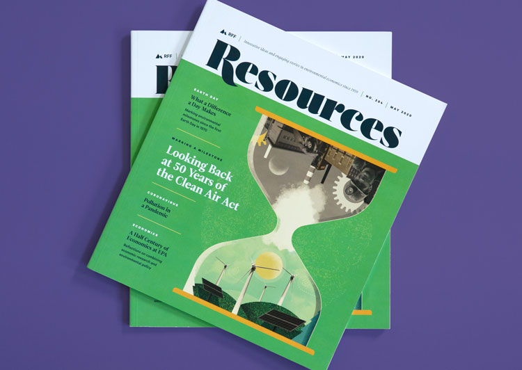 Resources magazine has been redesigned to make the environment ...