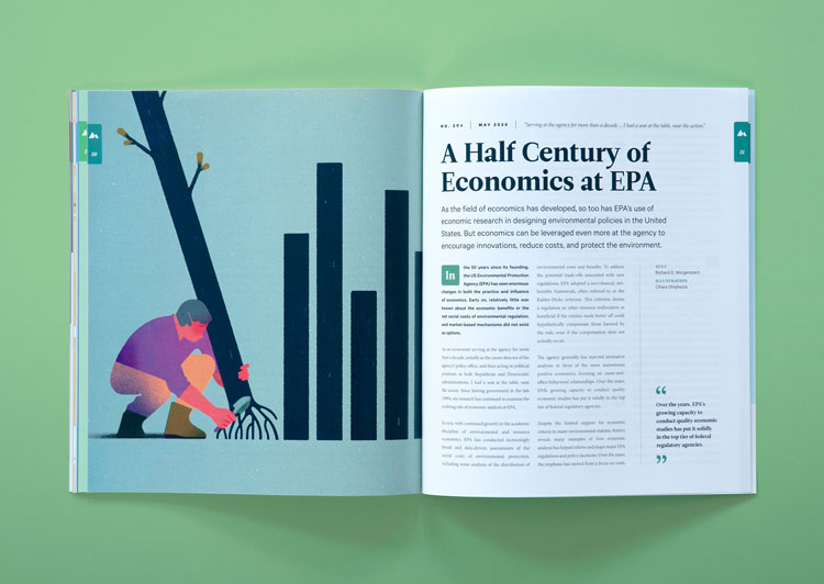 Resources magazine has been redesigned to make the environment ...