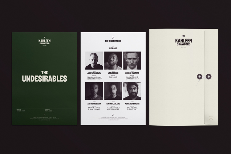 Thisaway’s rebrand for a casting agency is inspired by scrolling ...