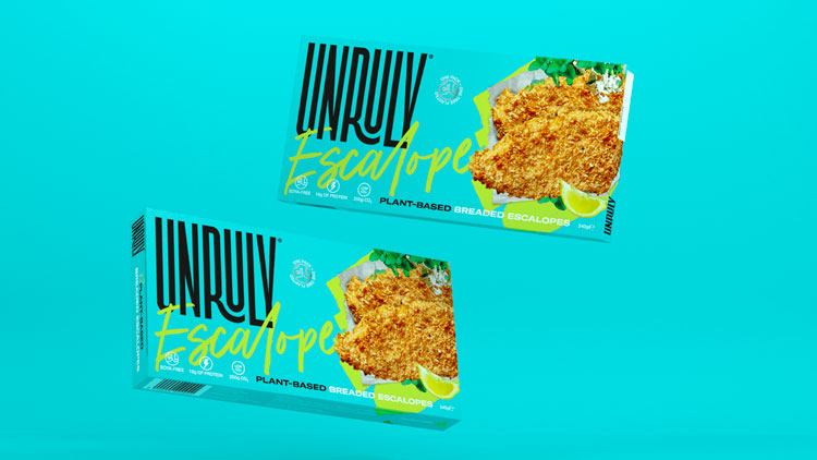 Unruly Food identity designed to “inject daring personality” into plant ...