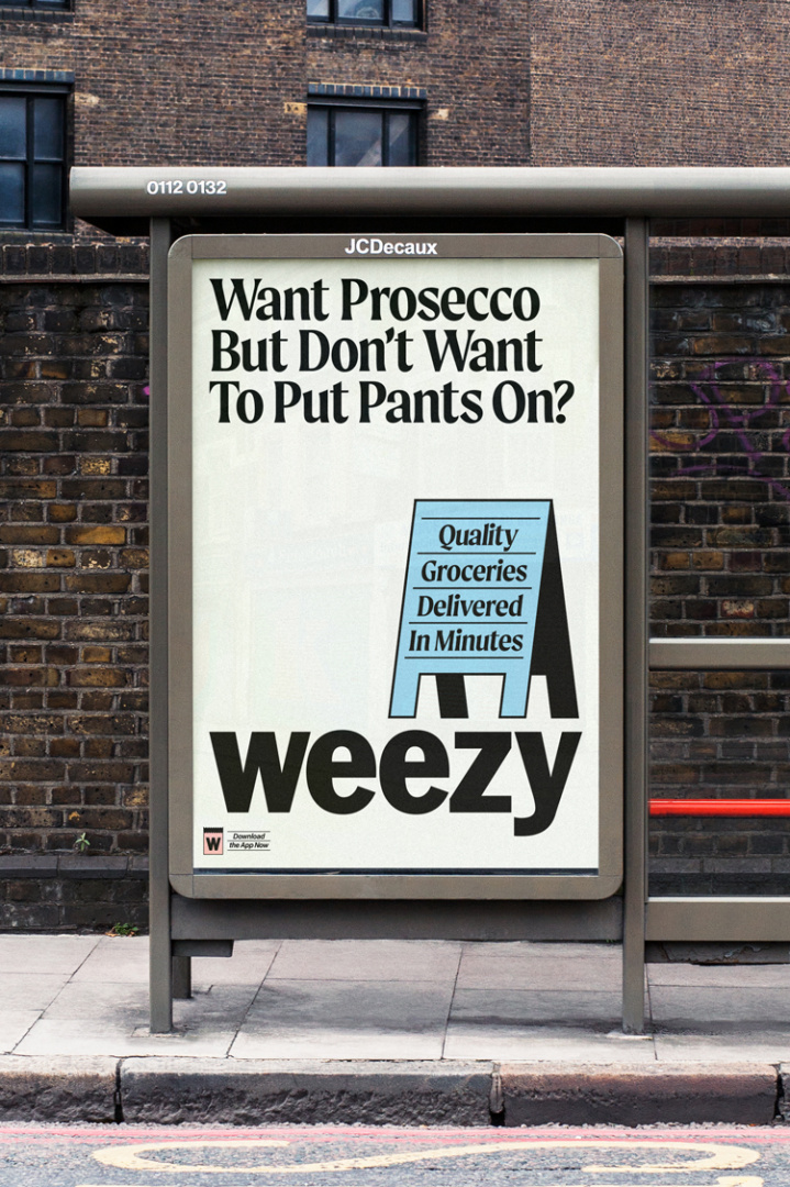 Online supermarket Weezy’s rebrand is inspired by grocery stores ...