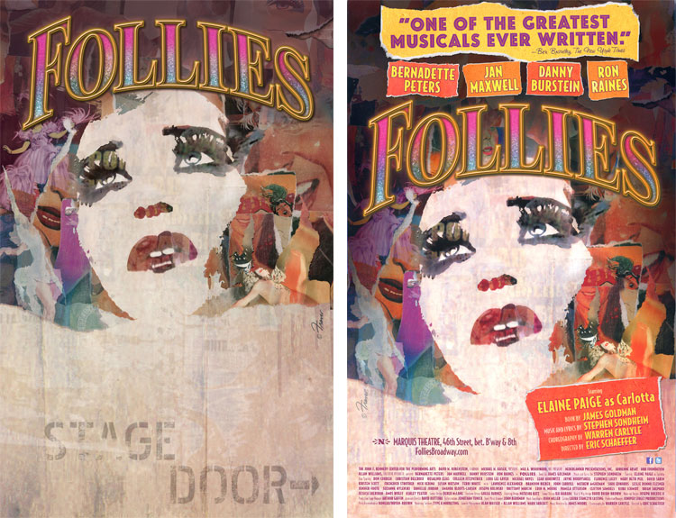Broadway poster designer Frank Verlizzo shares archive of “rejected ...