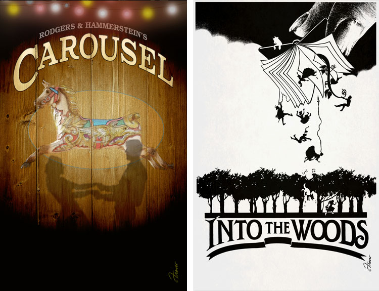 Broadway poster designer Frank Verlizzo shares archive of “rejected ...