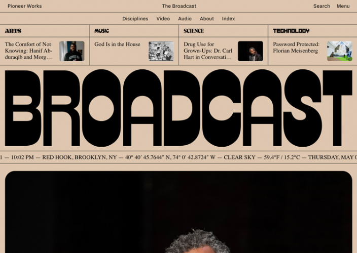 Broadcast magazine has been designed to recall ’70s print media ...