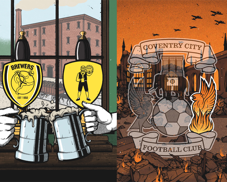 From dinosaurs to the internet: a history of football club crests ...