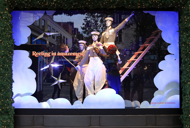 Christmas window displays 2021 - Design Week