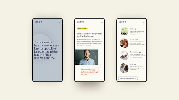 Inside healthcare start-up Galileo’s new identity - Design Week