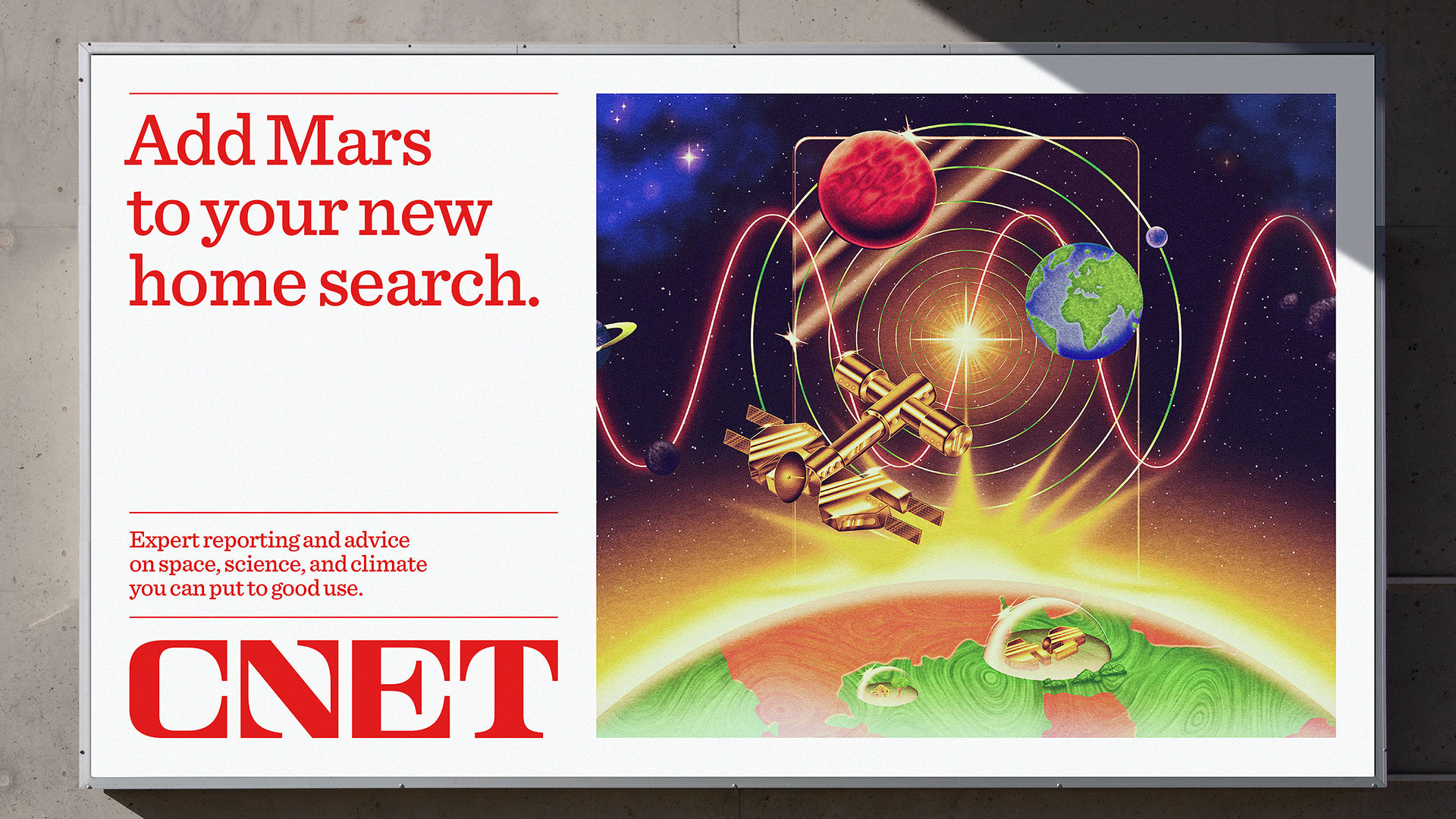 CNET’s rebrand takes inspiration from the world of 1950s and ’70s ...