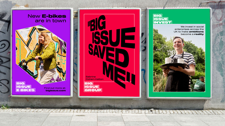 Big Issue Group rebrands with a new name and “progressive” identity ...