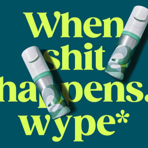 Personal hygiene brand Wype opts for “cheeky” new identity - Design Week