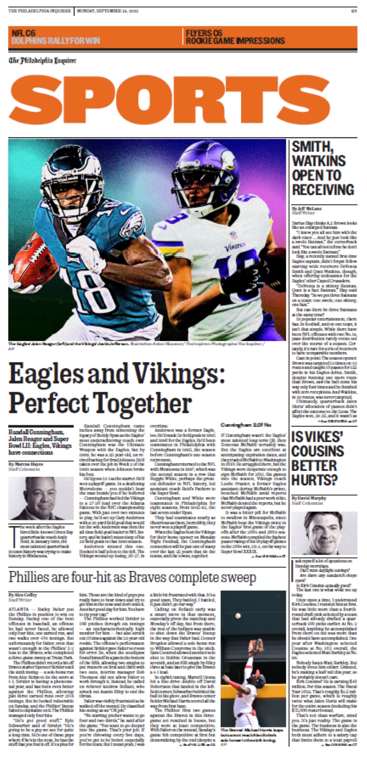 The Philadelphia Inquirer’s redesign embraces a typographic overhaul ...