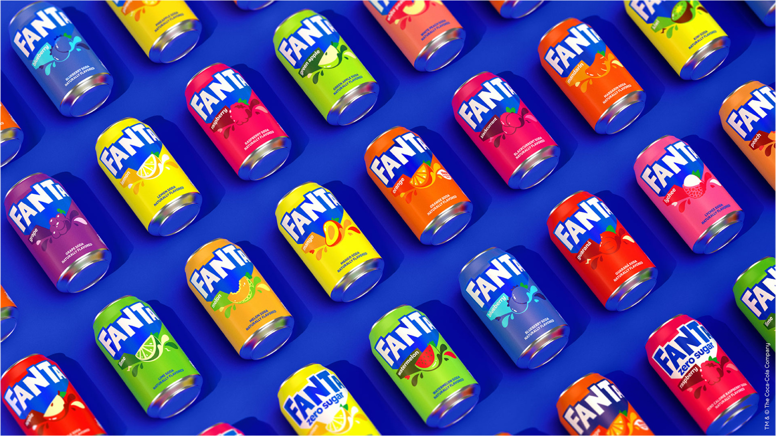 How JKR designed a global identity to give Fanta back its “pop ...