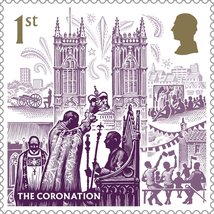Wood engravings inform Coronation stamp design - Design Week