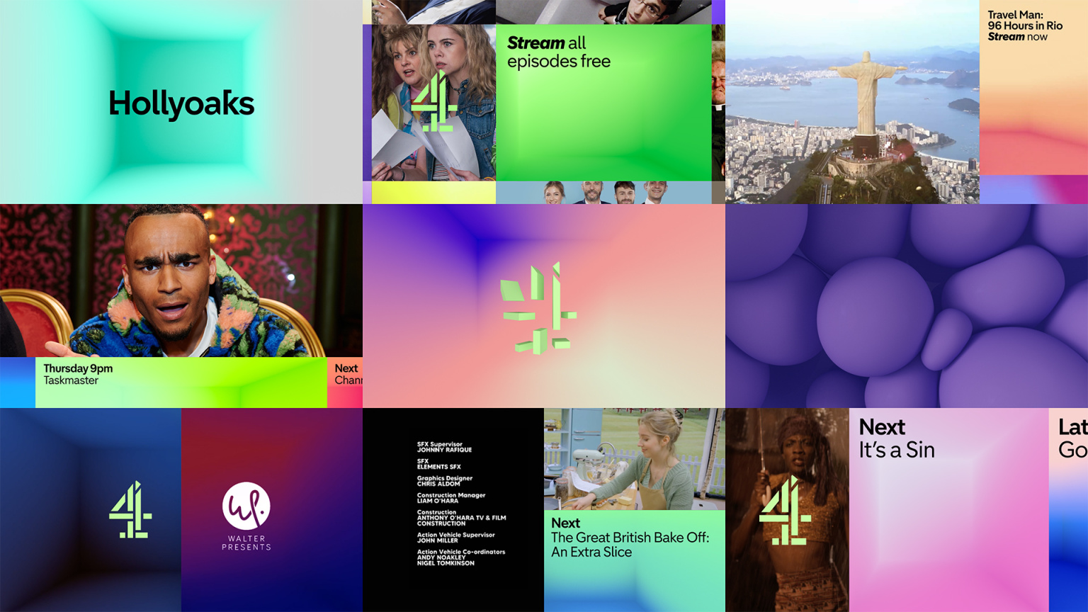 Channel 4 masterbrand revealed by 4creative and Pentagram - Design Week